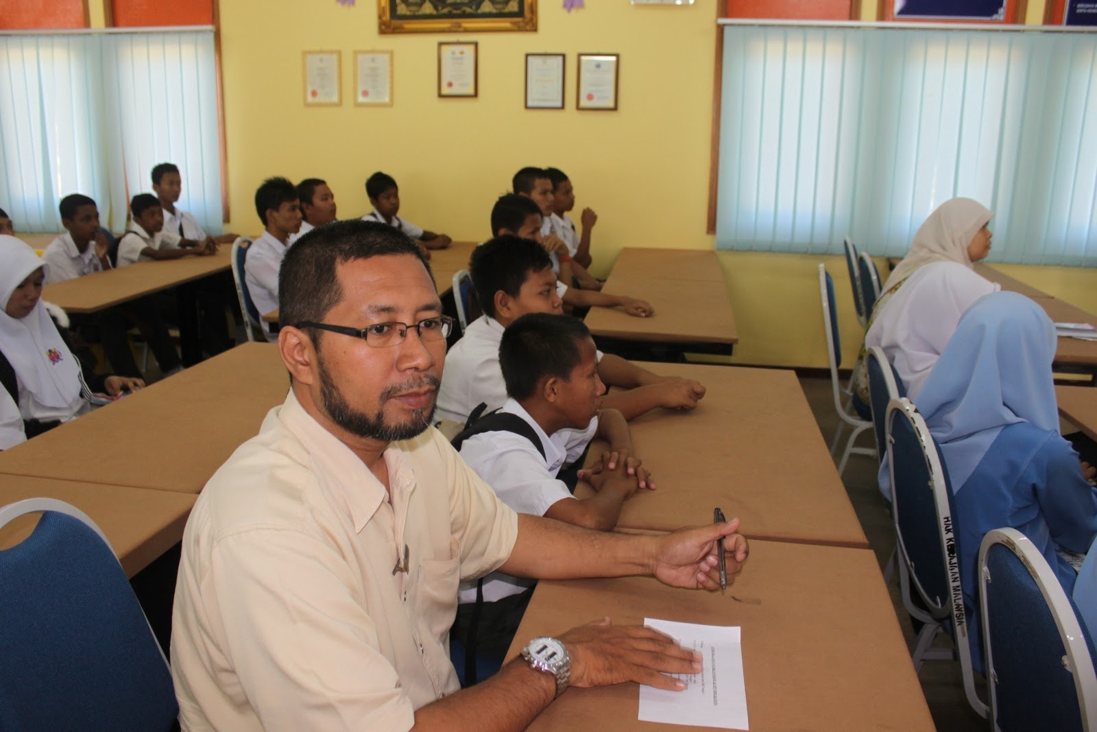 VOKASMA Today: VISIT BY FORM 3 STUDENTS SMK PANGKOR