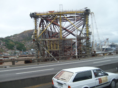 E pelo mundo eu vou... : Plataforma Mexilhão- Estaleiro de Niterói-RJ