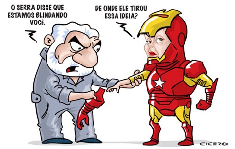 POR UM INSTANTE...: CHARGES - A ERA LULA, O PT E O PSDB