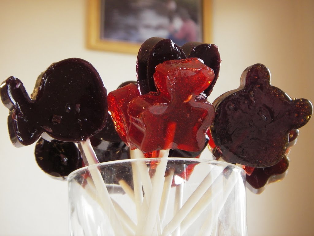 Healthy Food Should Taste Good: Homemade Suckers