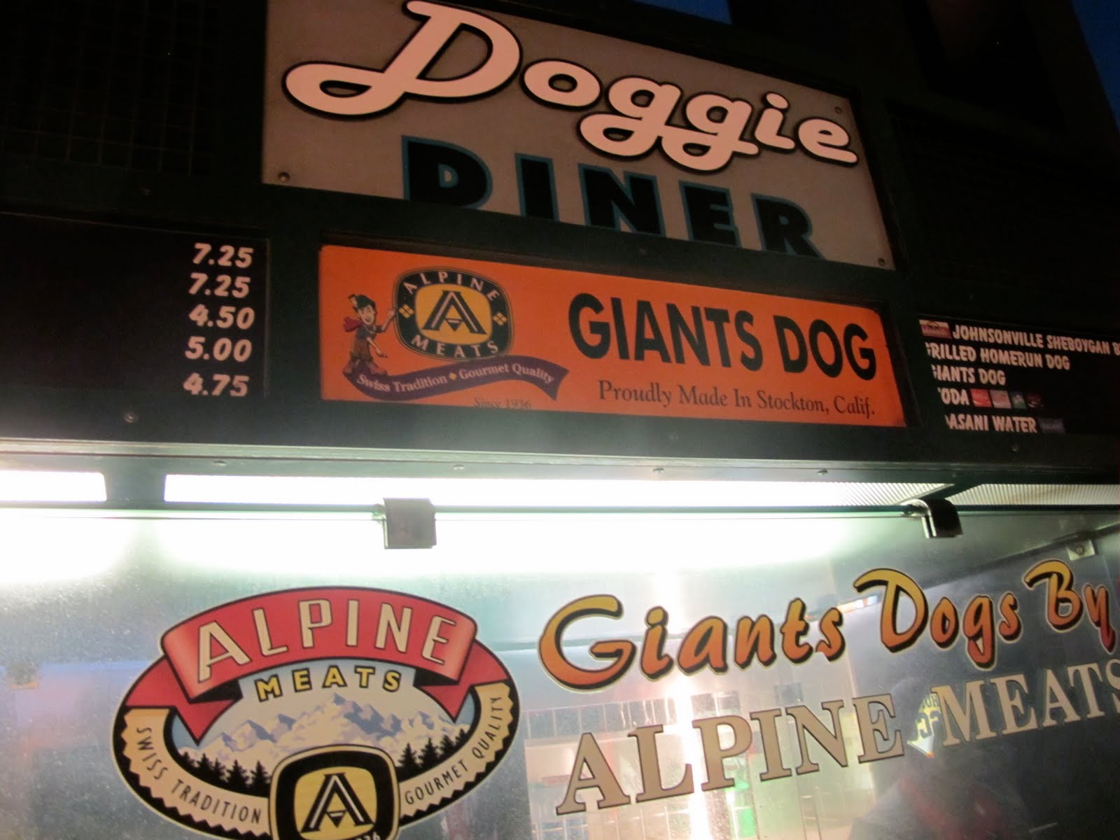 Classy Eats: Doggie Diner Giants Dog at AT&T Park, South Beach, SF.