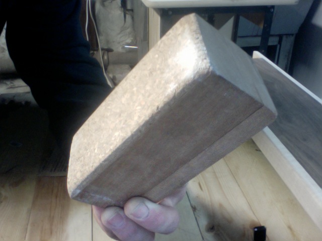 Wicked Wood Products: Finishing Techniques: Hand-sanding rounded edges