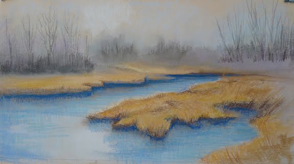 PAT's ART JOURNAL: New Soft Pastel Painting