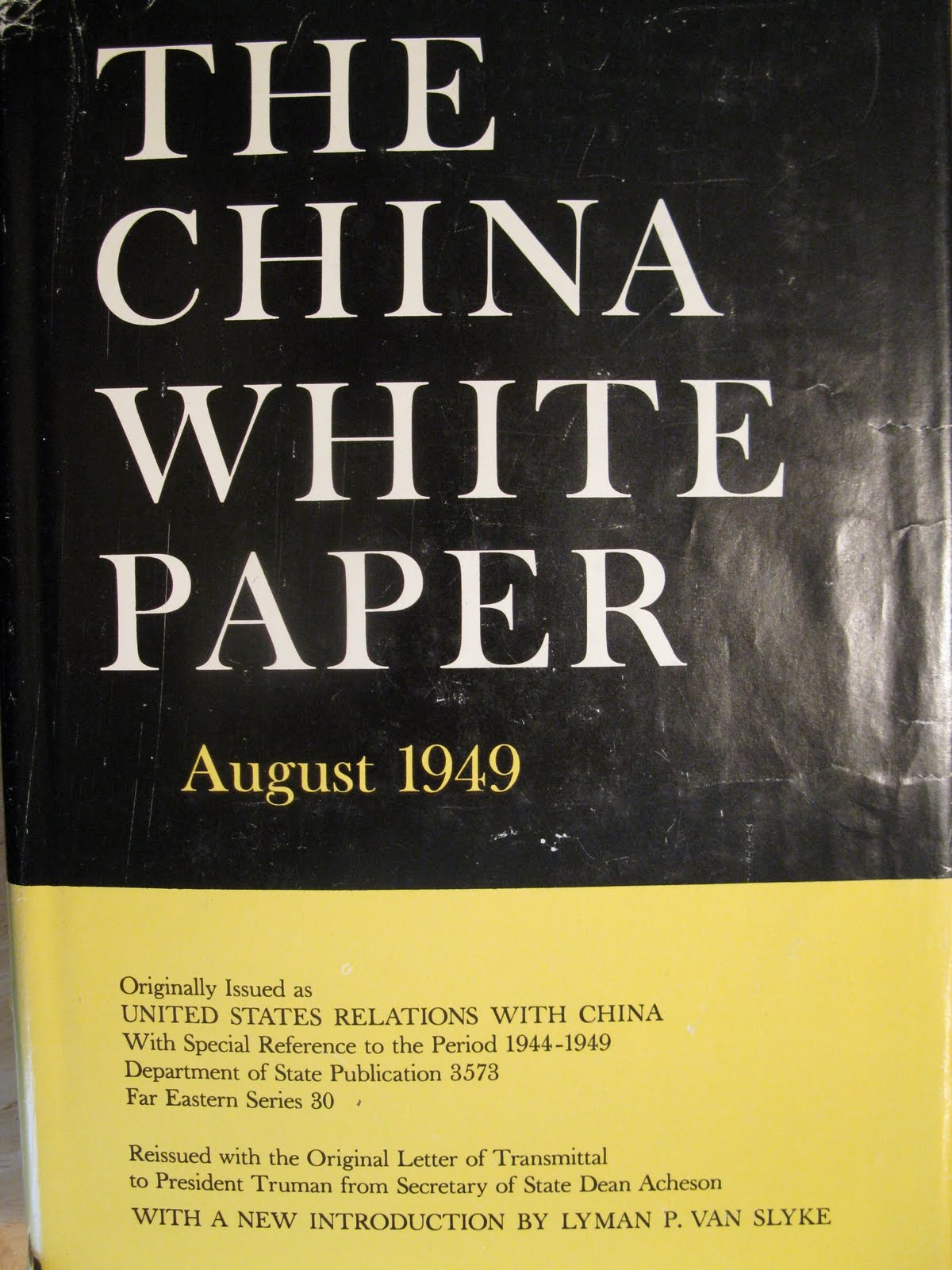 Hojoki: The China White Paper 1949(I)