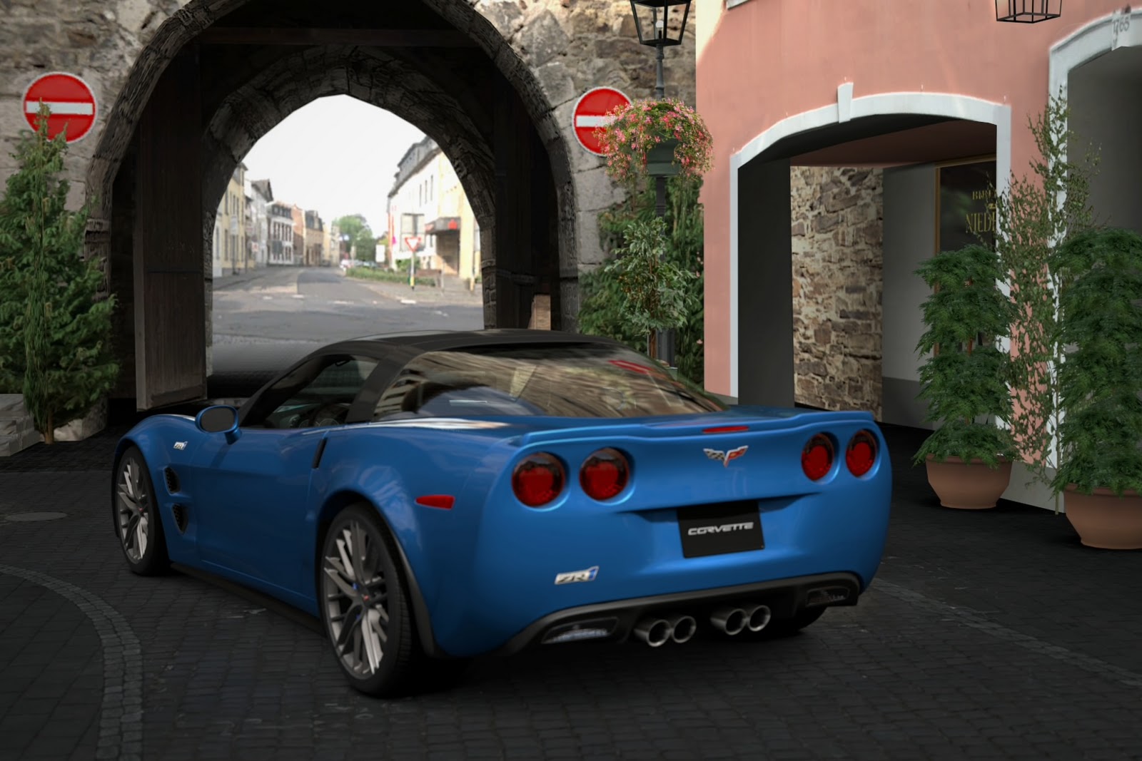 Kombi do Rock Cristão: Chevrolet Corvette Z09 '09 (Gran Turimo 5)