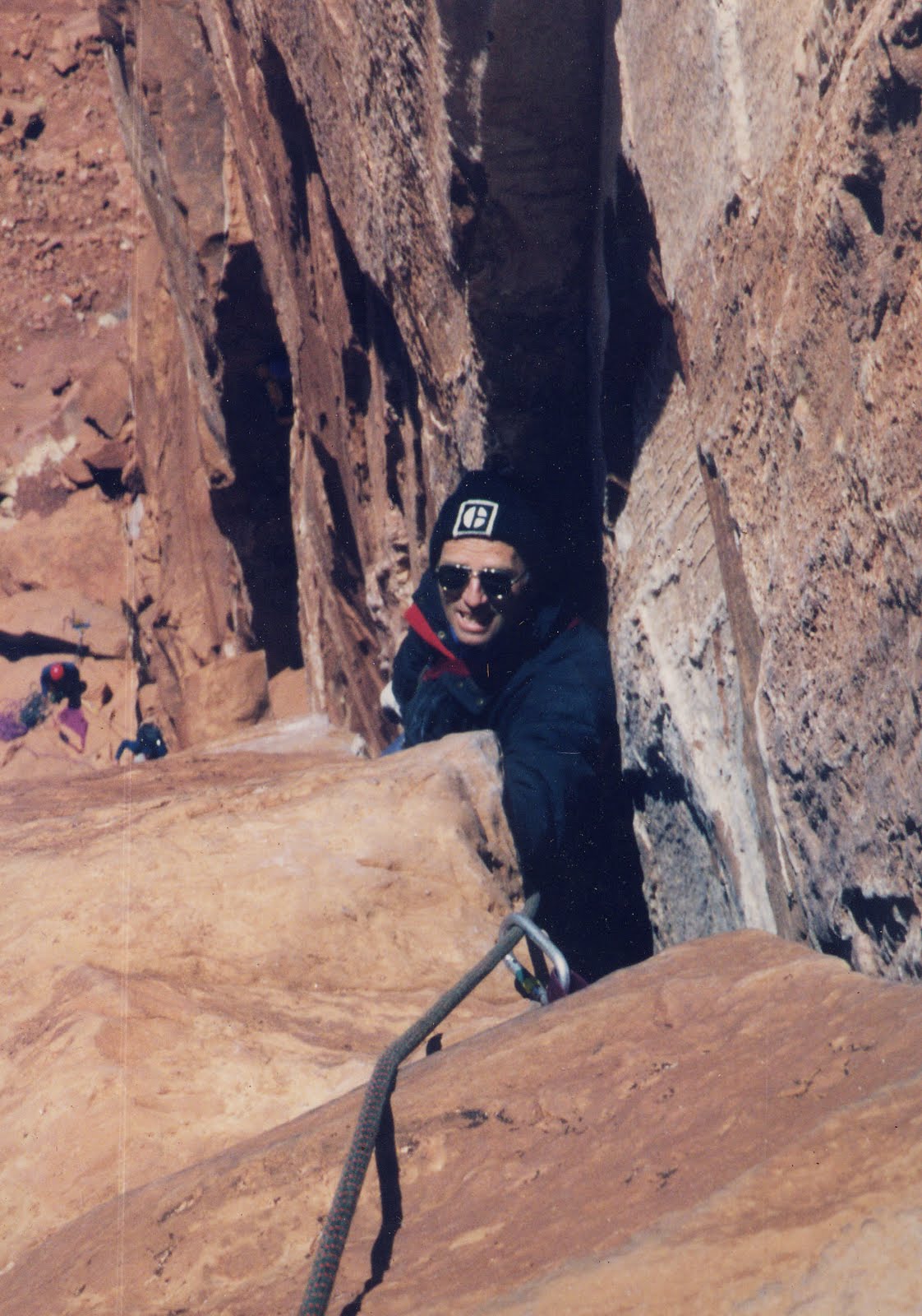 ROCK - ER - WAVES: Images From My Climbing Days