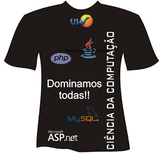Ciência da Computação - UVV 2009/1: camisa da turma do ccm1