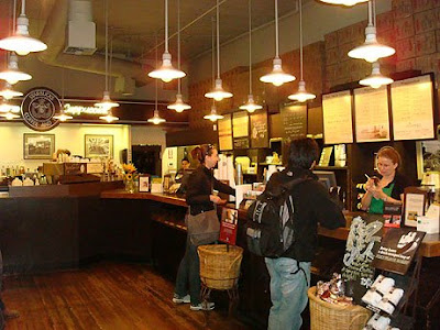 Public Displays of Reflection: Vintage Starbucks