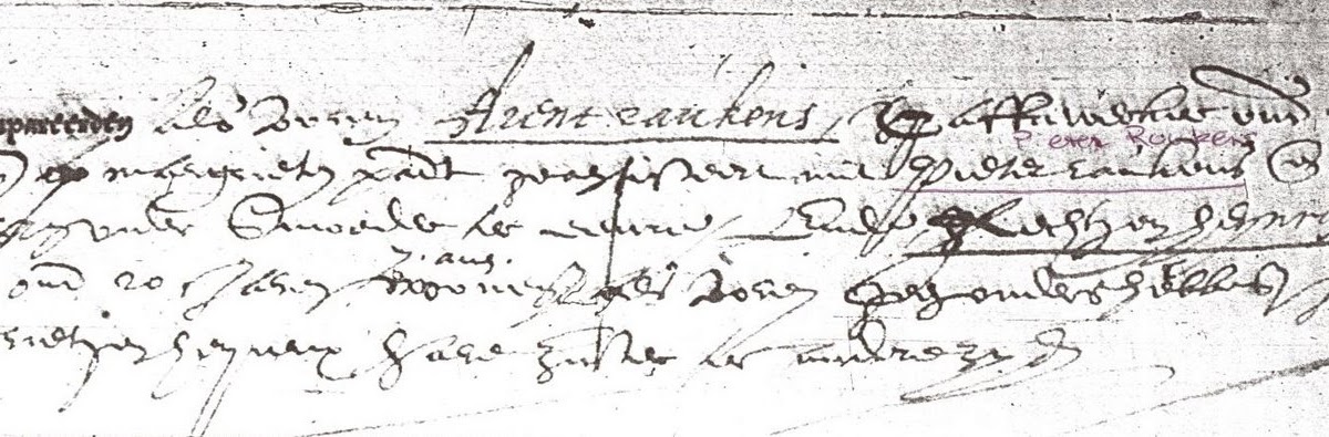 Olive Tree Genealogy Blog: Help Reading 17th Century Dutch Church Records