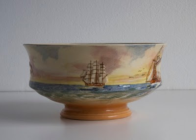 Moltojunk: Royal Doulton, famous ships bowl, The Active.