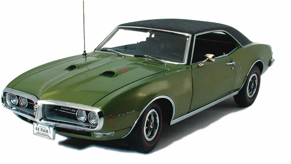 Pontiac Diecast Model Cars: 1968 Pontiac Firebird 400