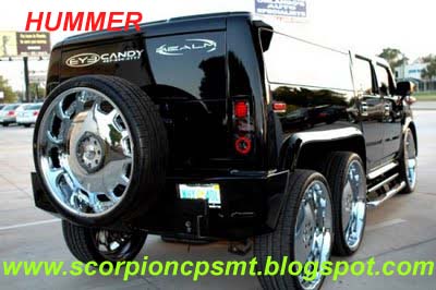 Hummer H2 DUB – 6 Rodas