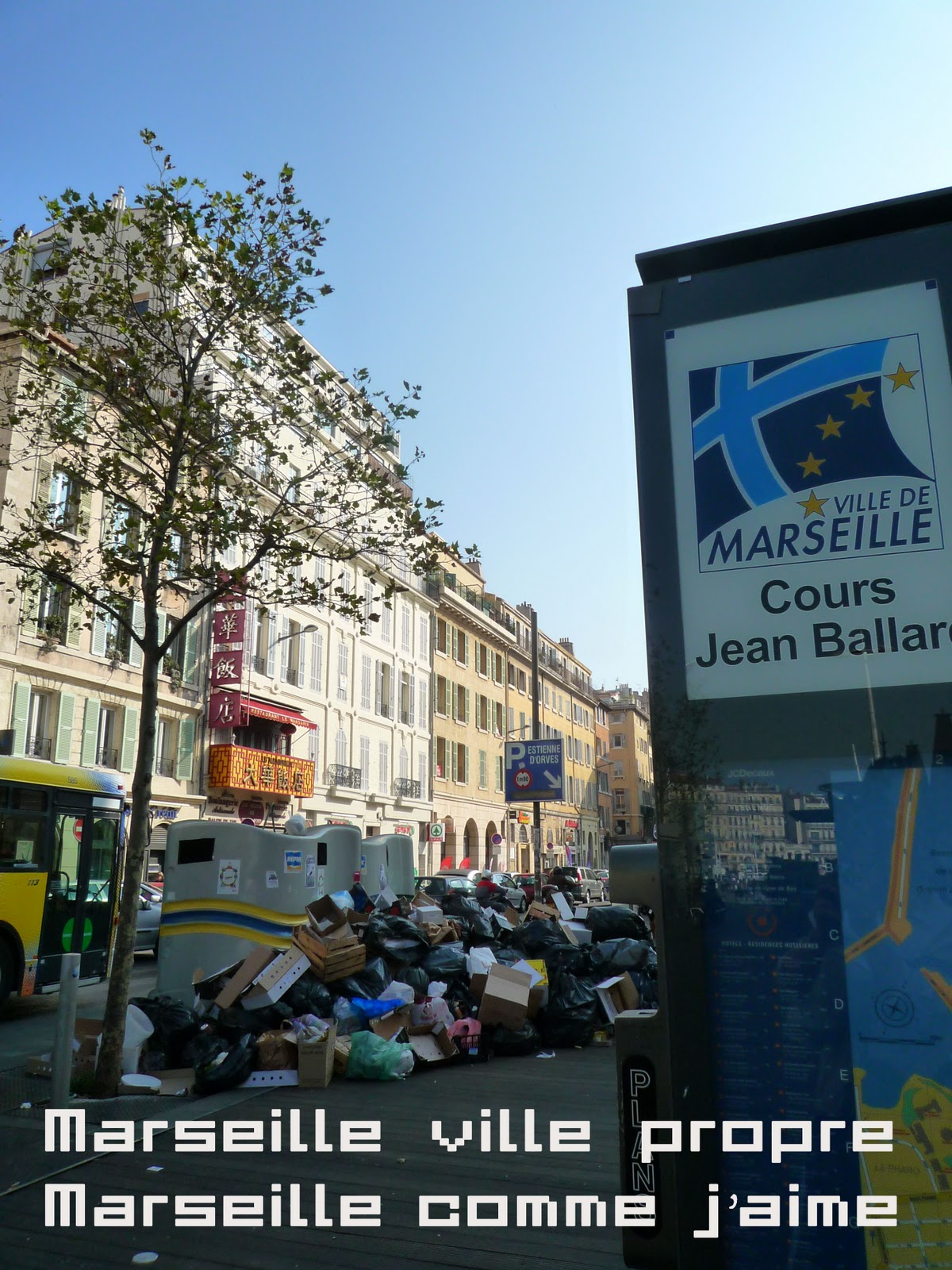 Xoliv': Marseille ville propre / sale.