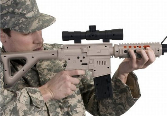DConect: Controle Wireless do Playstation 3 em forma de Rifle