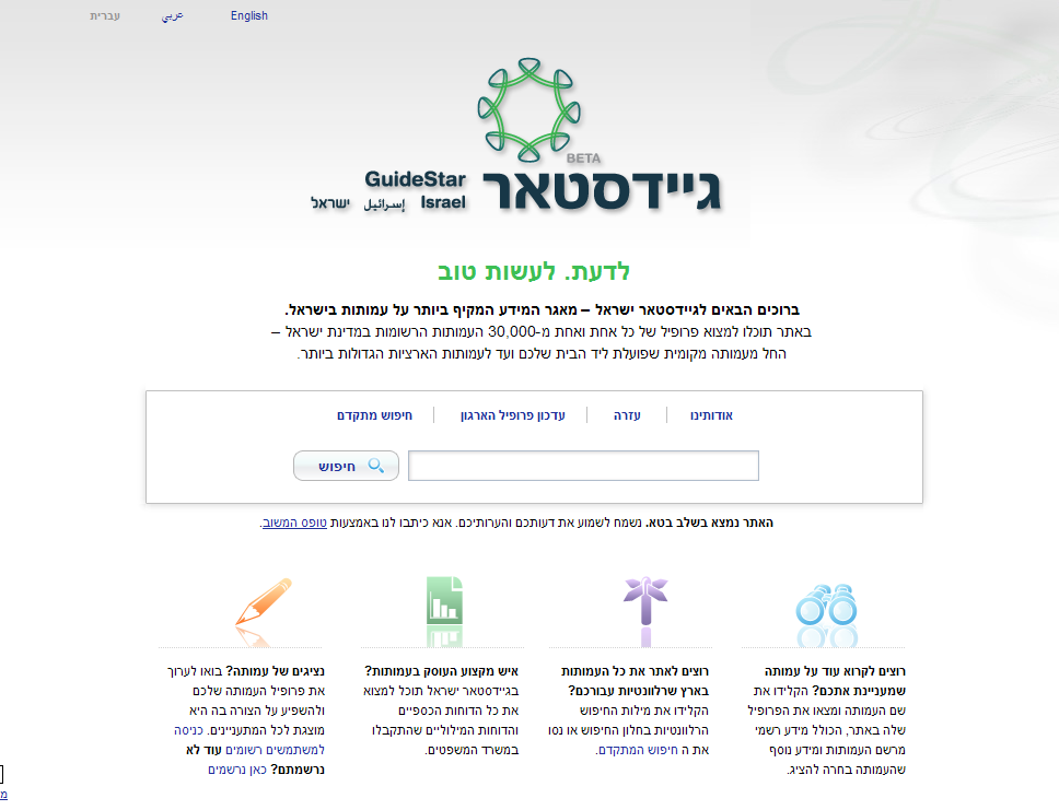 JDC Ambassadors - philanthropy that changes lives: GuideStar Israel ...