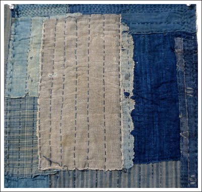 3 Sheets: Textiles: Japanese Boro