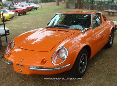 Puma Classic: Puma de amigo (6) GTE 1973 Laranja