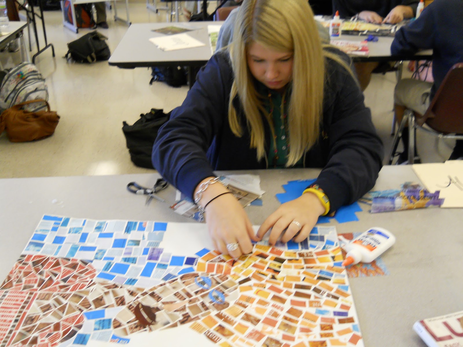 CREATIVE EXPRESSIONS High School Art Students Drawing From Nature And creative-expressions-high-school-art-students-drawing-from-nature-and
