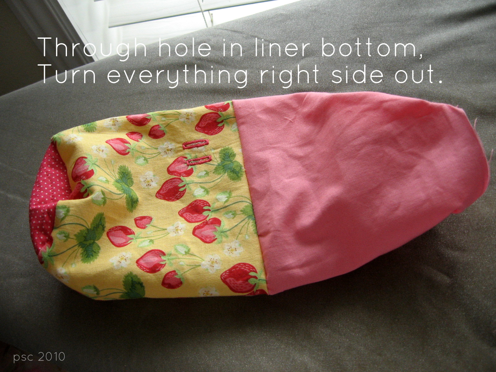 Pickup Some Creativity: Binky Pouch Tutorial