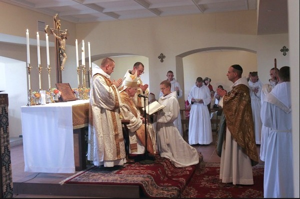 New Liturgical Movement: More From the Abbatial Blessing of Dom Philip ...