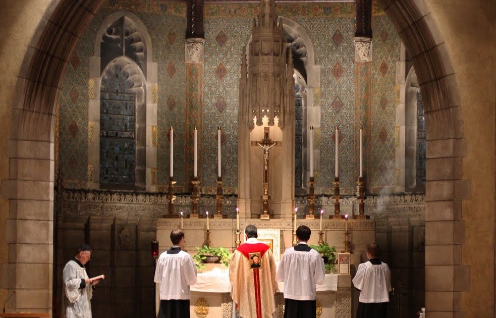 New Liturgical Movement: St. Mary's Chapel, Boston College: Aspirations ...