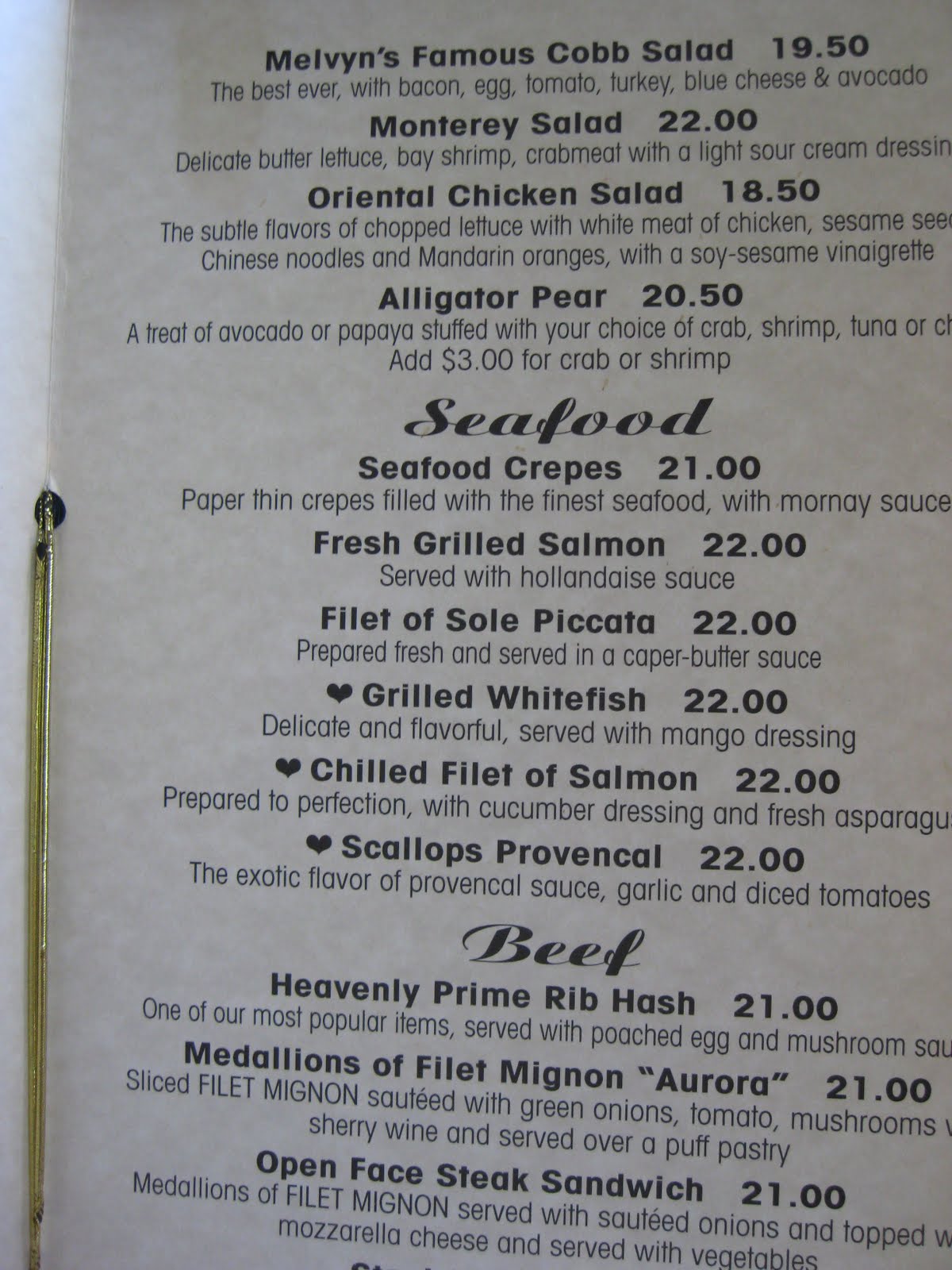 foodopolis: Melvyn's Palm Springs