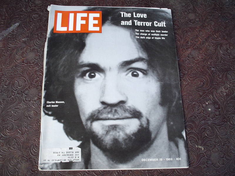 Tally Ho!: Charles Manson's Eyes Life Magazine 1969 And My Drawings of ...