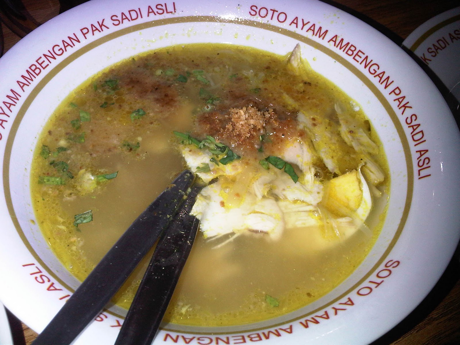 Tummy Teaser: Soto Ayam Ambengan Pak Sadi Asli