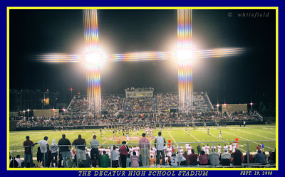 NEXT STOP...DECATUR: The Decatur High School Stadium's Grand Opening.