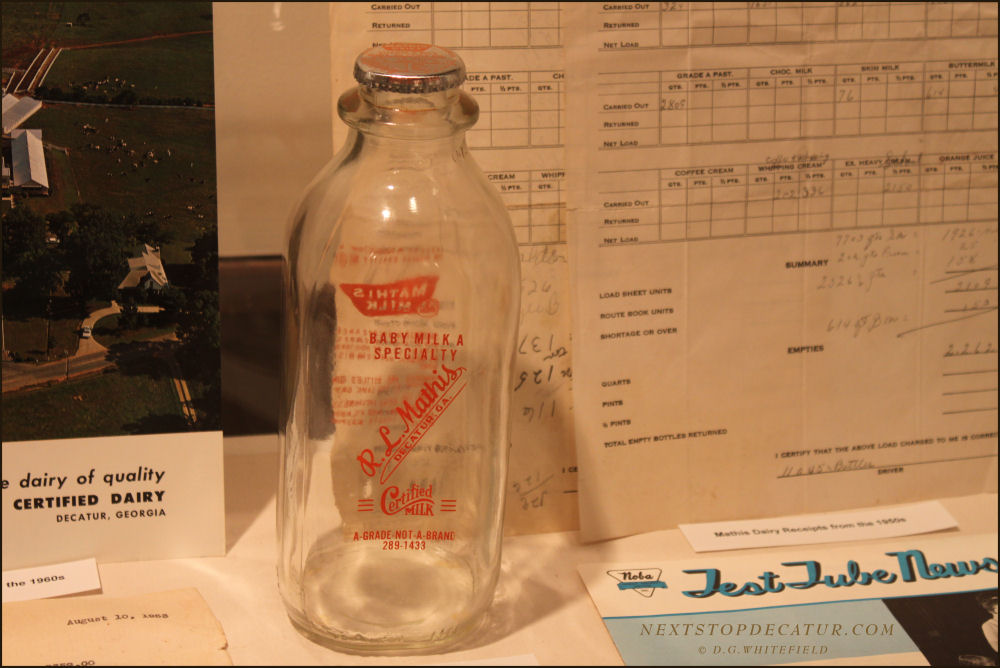 NEXT STOP...DECATUR: Mathis Dairy Exhibit @ Old Court House