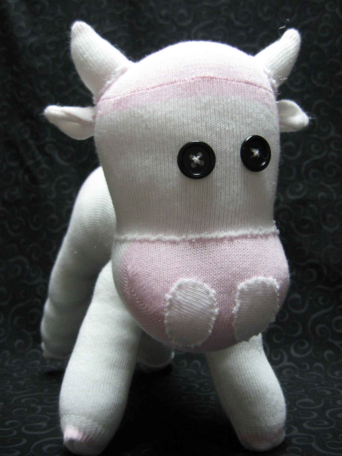 Craft with Confidence: Sock Cow Tutorial