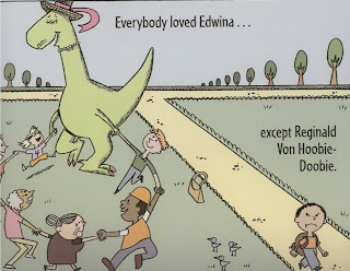 Books Children Love: Edwina, The Dinosaur Who Didn't Know She Was Extinct