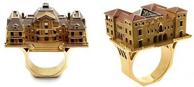 Building Collector: Building Rings: Architecture You Can Wear