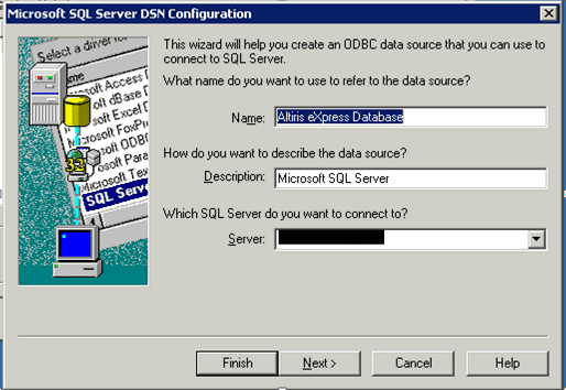 Altiris Deployment Server Error Opening Database Connection