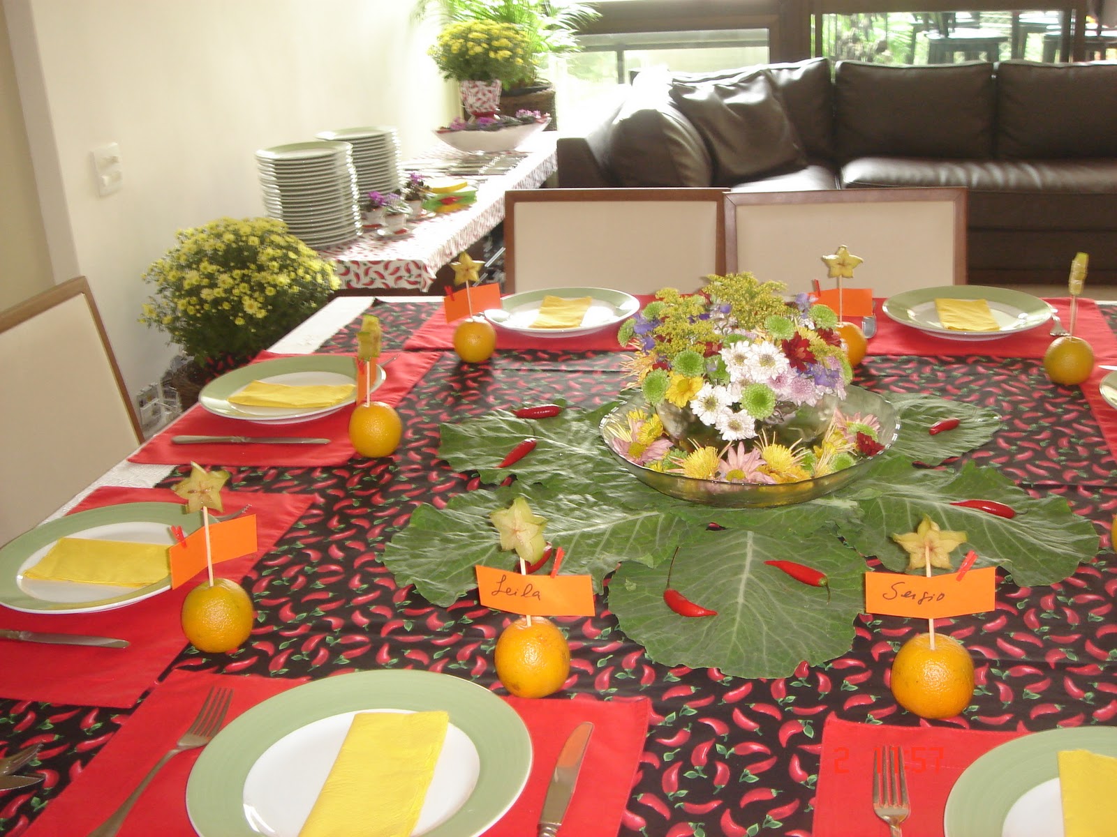 Cha bar - decoração