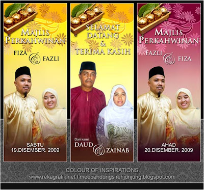 Araezza Enterprise: Banner pengantin..anda berminat?