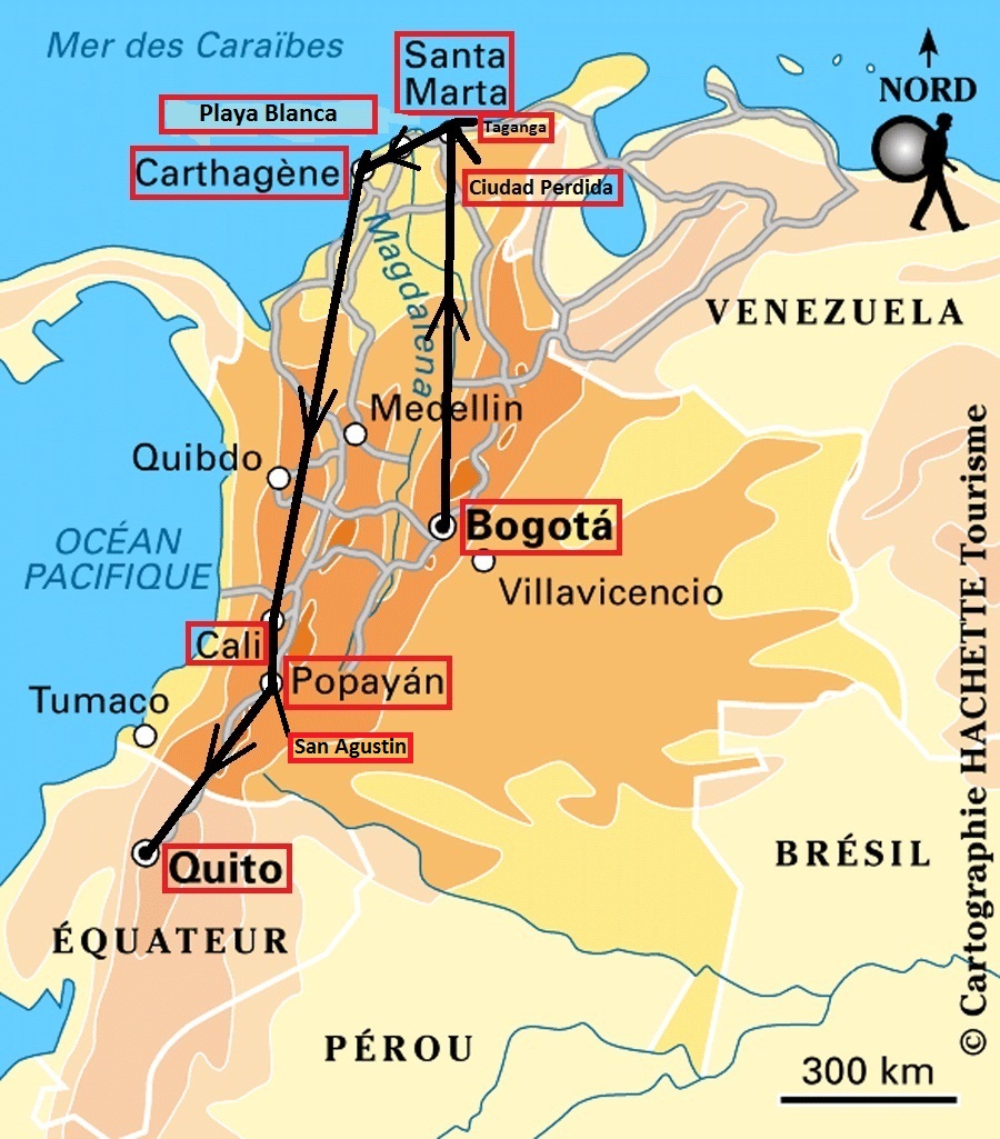 Sur les routes de l´hémisphère sud...: Colombie - Equateur