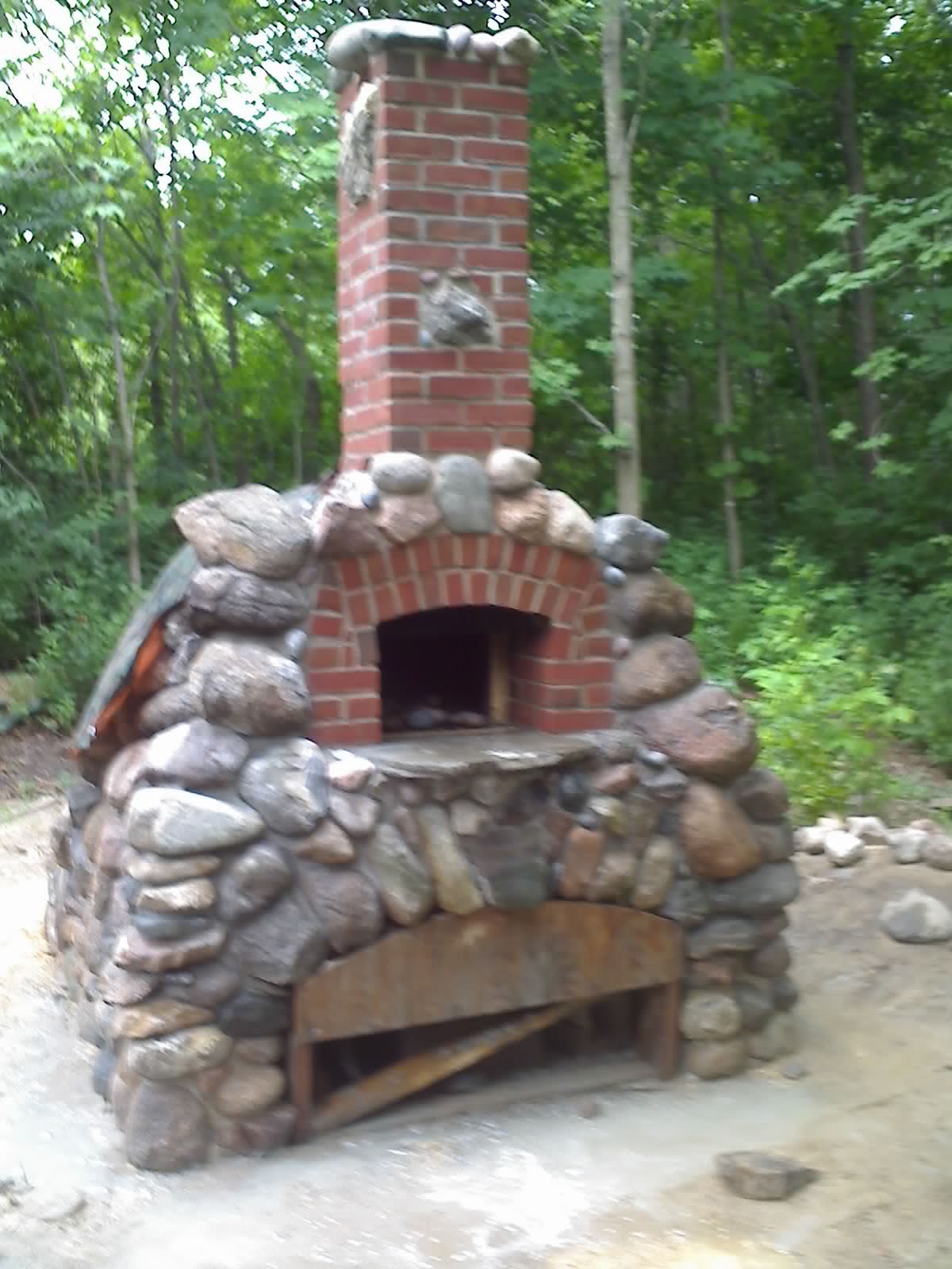 Sullivan Stone Works: Brick bread oven