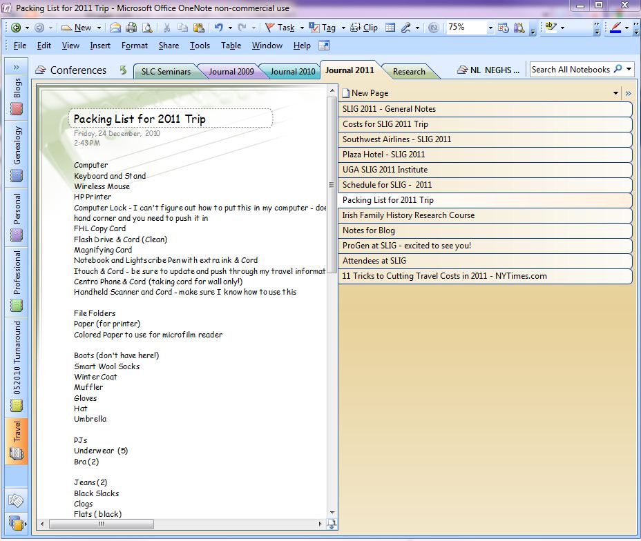 The Keough Corner: SLIG 2011/Tech Tuesday ~ Microsoft's OneNote For ...