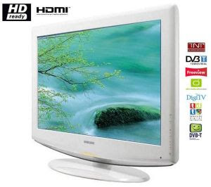 HD Ready Televisions: Samsung White 19" TV LE19R86WD