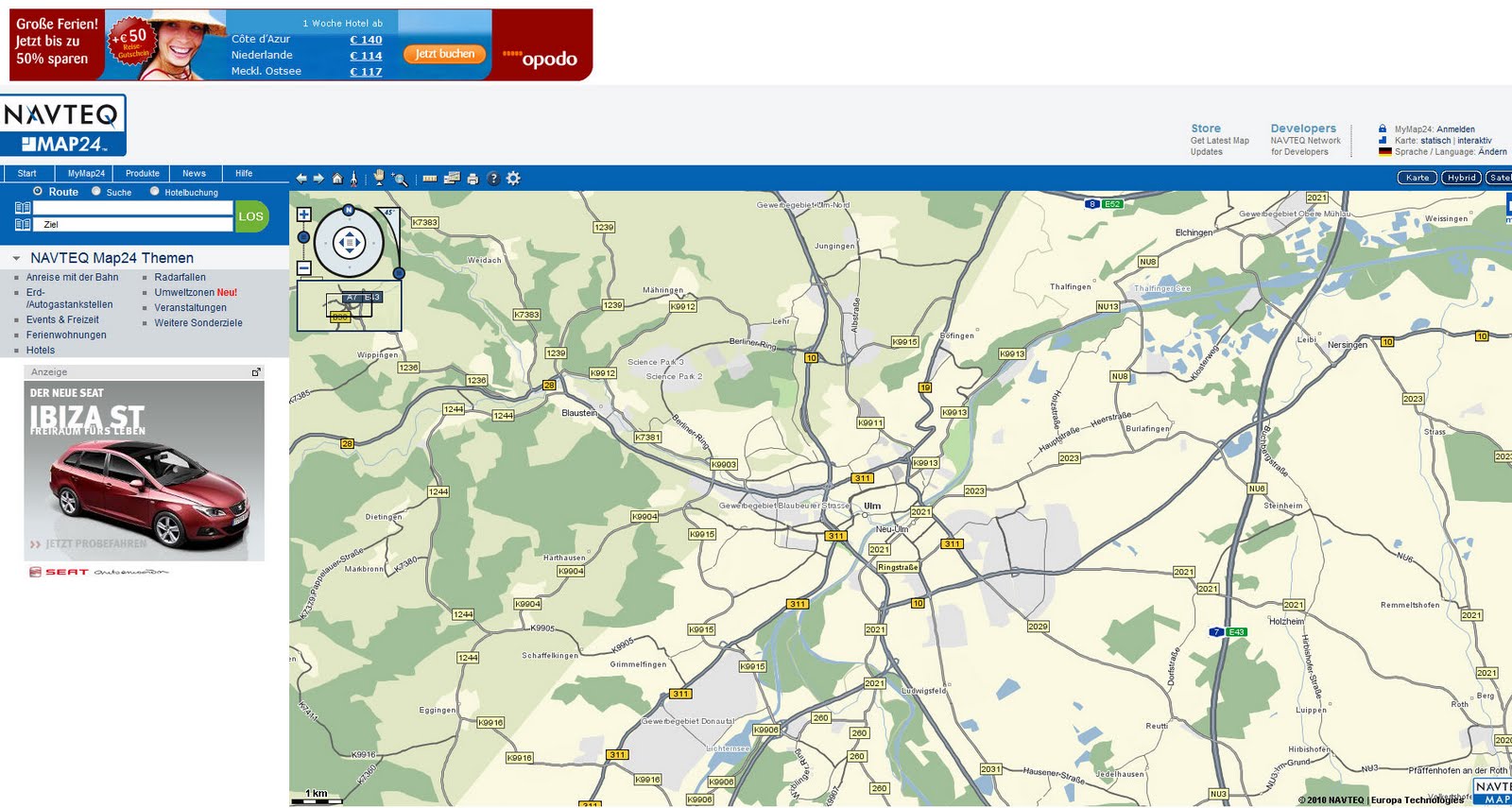Besucherzahlen: Map24 geht weiterhin die Luft aus. Falk ist schwach und ...