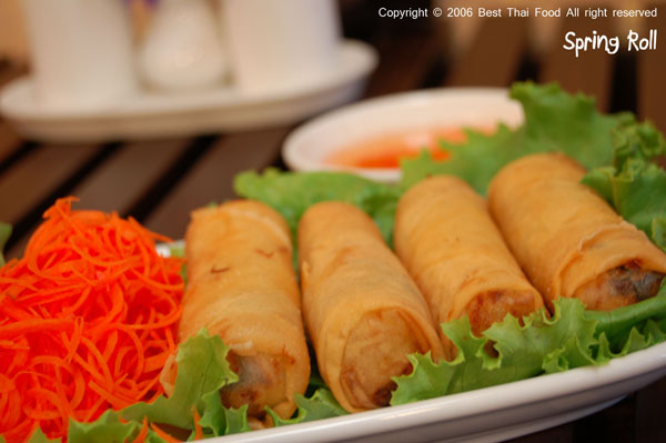 Tasty tales: Thai Spring Roll(Veg)