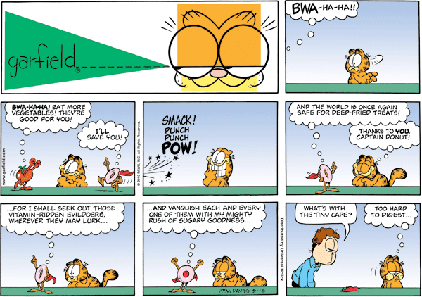 Musing of an Expressive, Ordered and Restless Mind: Garfield - cartoon ...