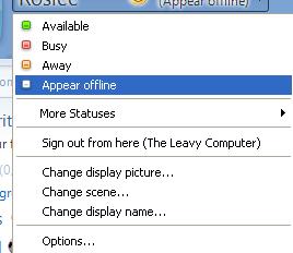 Rosie's IT Blog: MSN Messenger