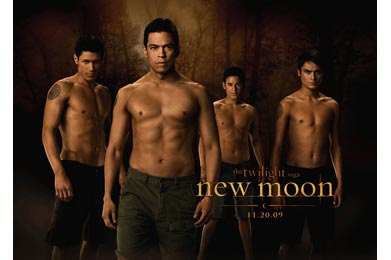 New Moon: Werewolf Hunks of "Twilight Saga: New Moon" Revealed