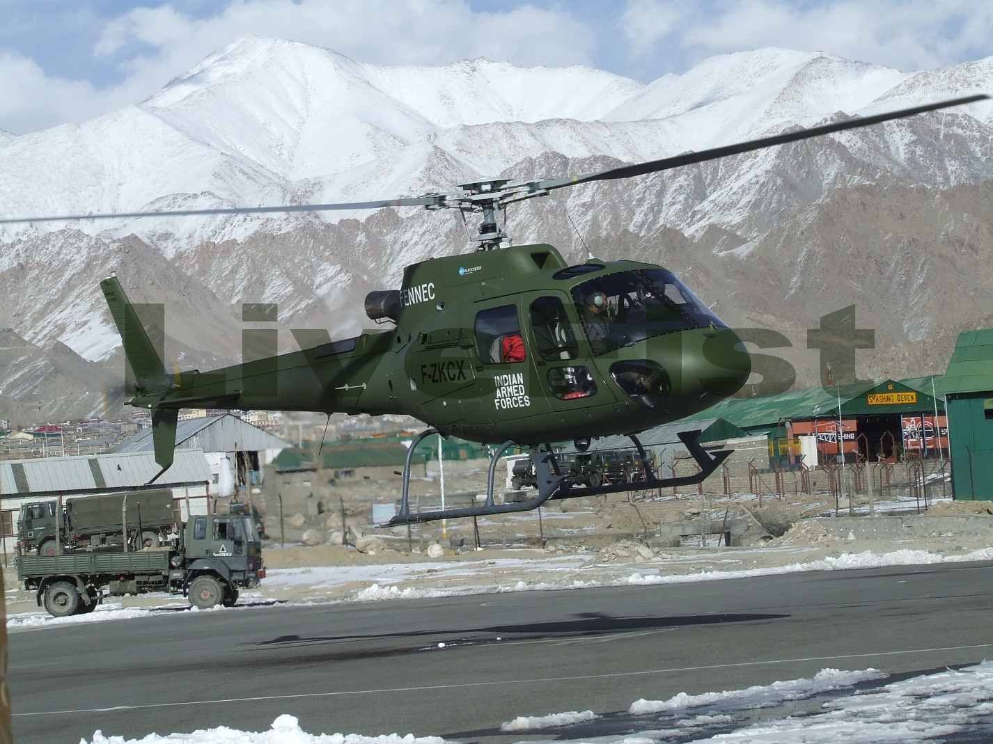 EXCLUSIVE PHOTOS: Eurocopter Fennec During Light Chopper Trials In ...