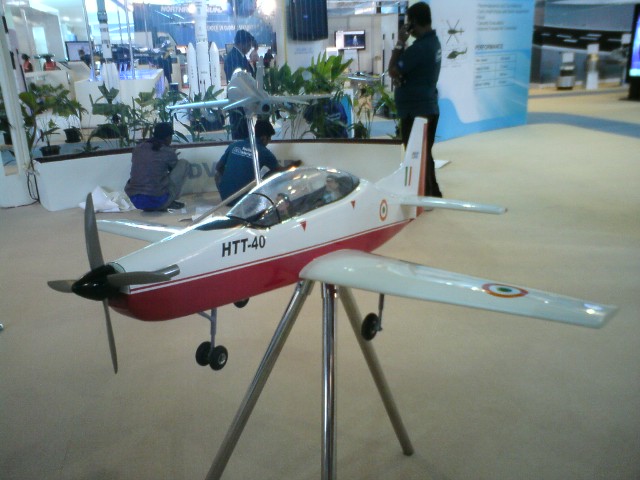 AERO INDIA: HAL's Basic Trainer HTT-40, First Look - Livefist