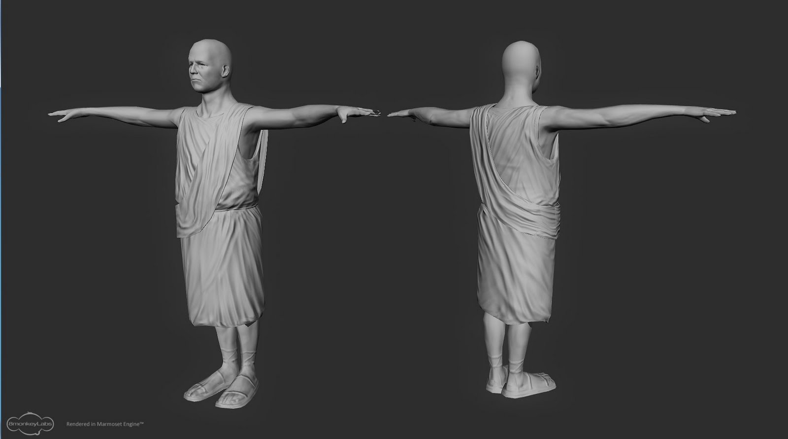 ANDY - KERR - ART: Quick Marmoset Render