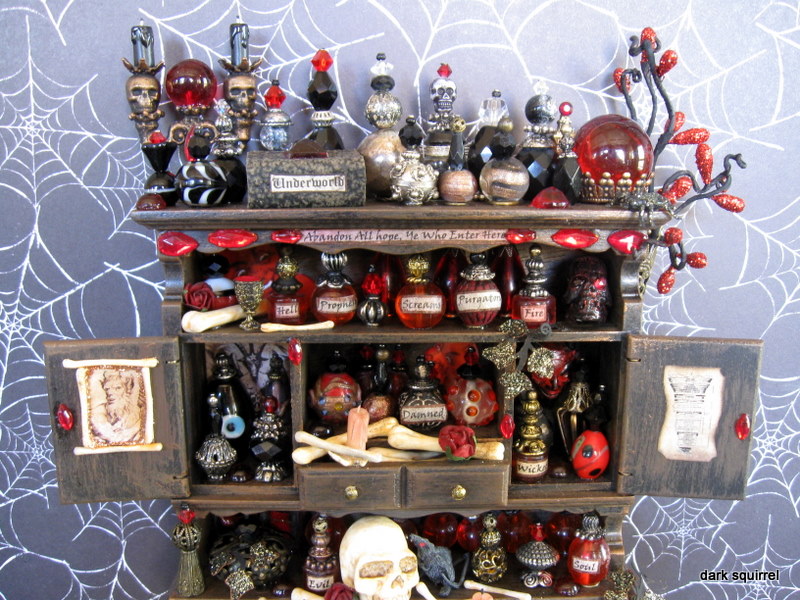 Dark Squirrel's Miniature Asylum ~: Underworld...The Finish
