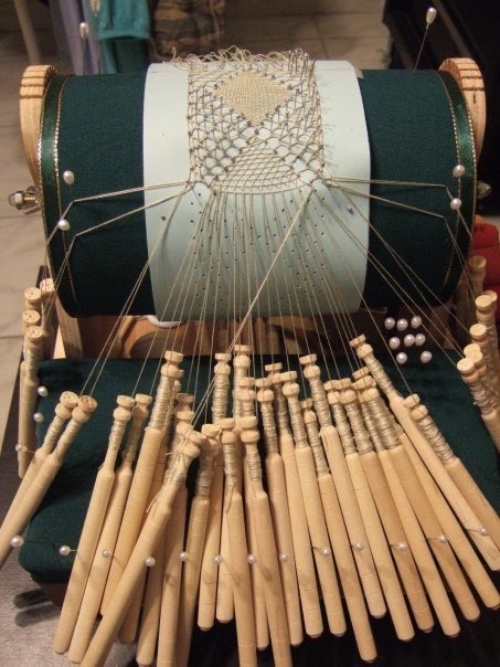 ENCAJERAS DE BOLILLOS DE BENALMÁDENA: KAREN, NUEVA AMIGA POR MIAMI, Florida